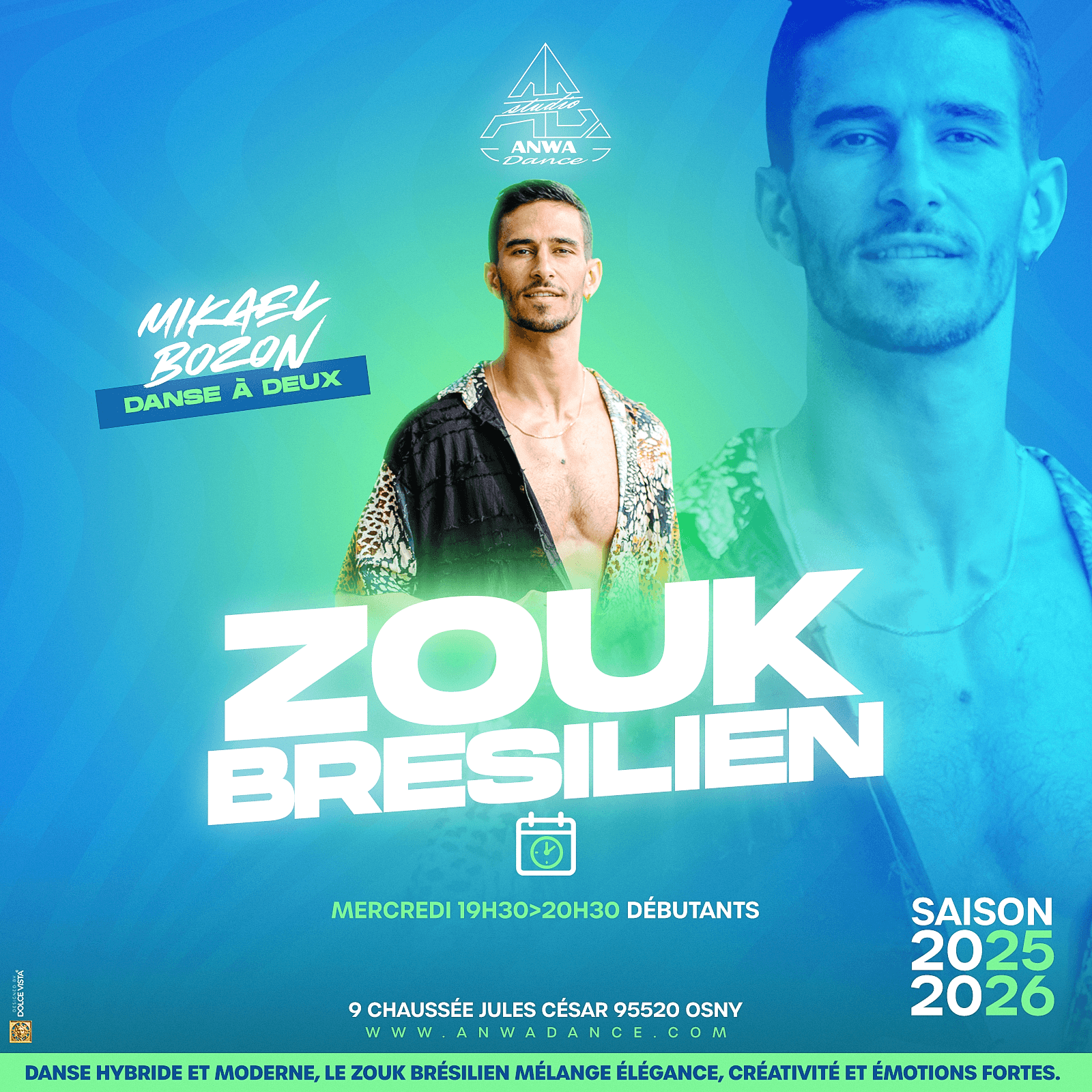 Zouk Brésilien - Anwa Dance - Val d'oise - 95 - Cergy